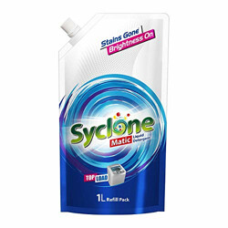 Syclone Matic Top load liquidDetergent (refill), 1 ltr(July 2025-Amazon ...