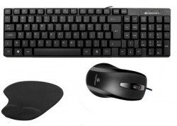 ZEBRONICS Zeb-K25 USB Keyboard + Zeb-Alex USB Mouse wit(June 2025 ...