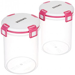 Amazon Brand - Solimo Plastic Storage Container Set wit(December 2024 ...