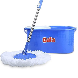 Gala Aqua Spin Mop with 4 Wheels & Big Bucket with 2 Mi(May 2025-Amazon ...