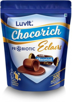 LuvIt Chocorich Probiotic Eclairs | 200 Million Probiot(July 2025 ...