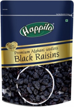 Happilo Premium Afghani Seedless Black Raisins(250 g)(February 2025 ...